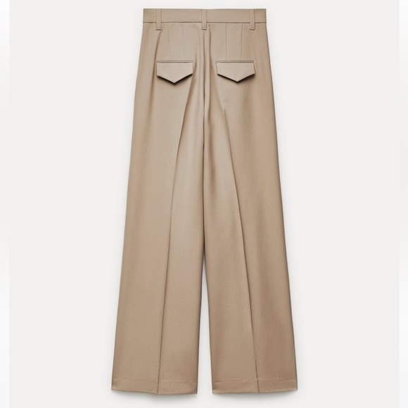 Zara | Pants & Jumpsuits | Zara Pleated Pants Zw Collection | Poshmark
